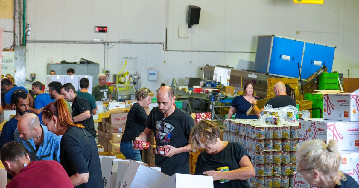 At Passover, feeding the hungry, helping the farmers